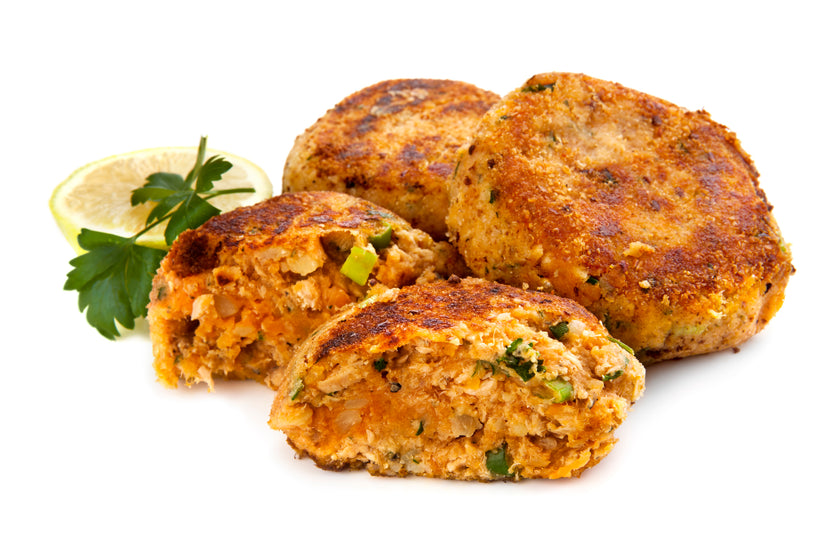 Healthy Sweet Potato Fish Cakes | Dukes® Weight Loss