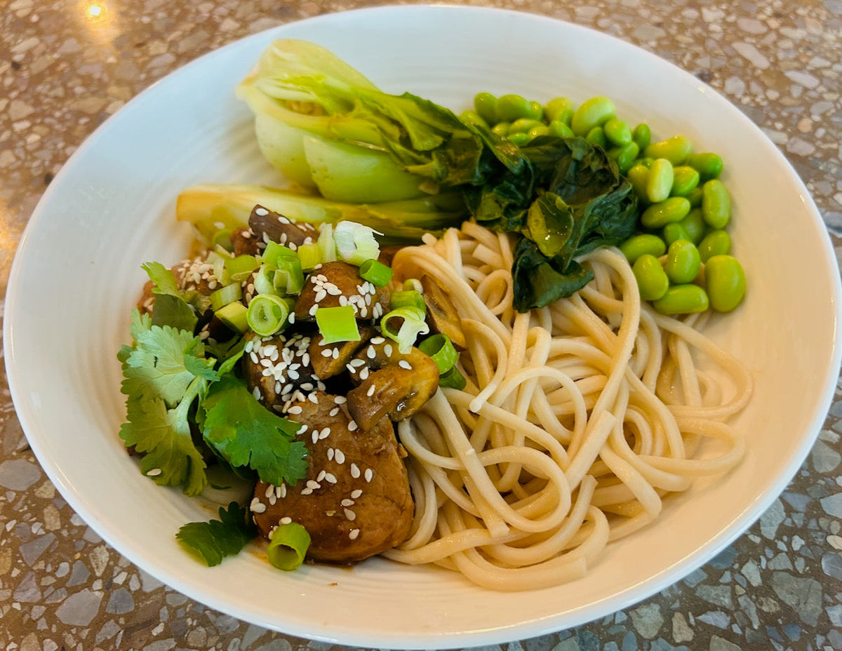 Miso Pork Udon Noodles | Dukes® Weight Loss