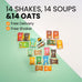 Dukes Weight Loss Shake, Soup & Oats Starter Pack | 42 Meals & Free ...